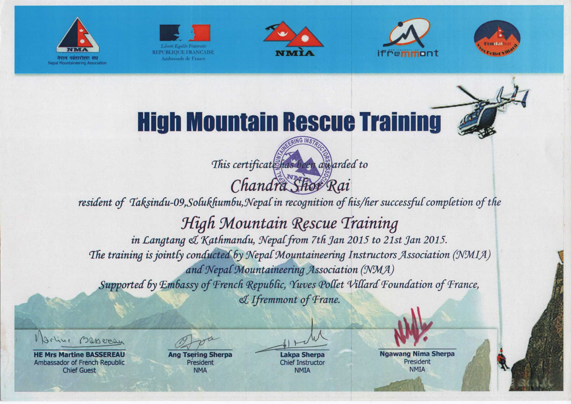 Legal Documents | Himalayan Diamond Adventure